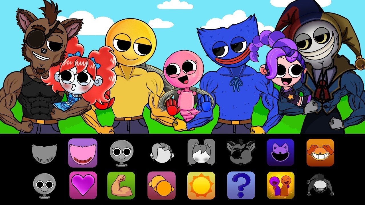 New Sprunki Sigma Mod - Poppy Playtime 5 THE PLAYER’s GIRLFRIEND!