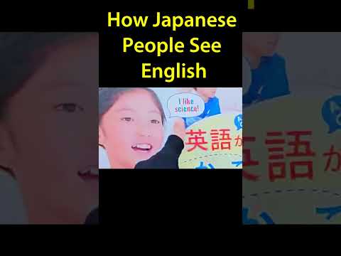 How Japanese People See English