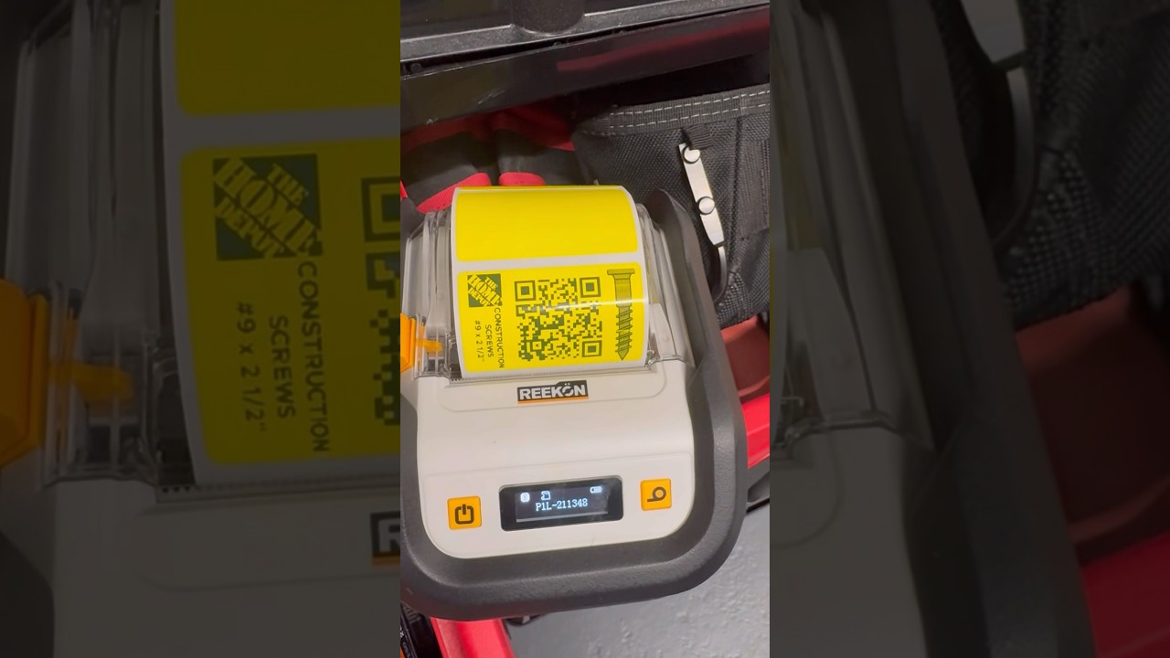 Connect consumables to your favorite retailer using the P1L Tagger Construction Printer