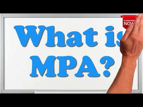 What is the full form of MPA?