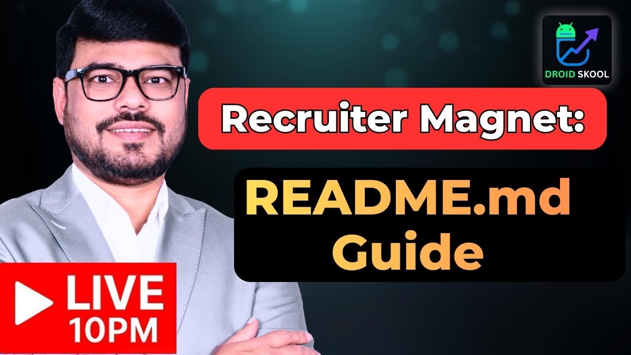 How to Write a Pro README.md | GitHub for Android Devs 🚀