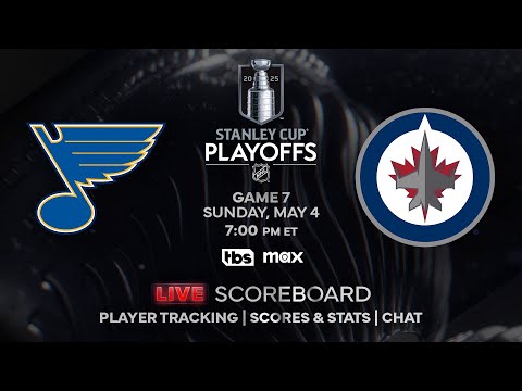 2025 NHL Playoffs - Game 7: St. Louis Blues vs Winnipeg Jets