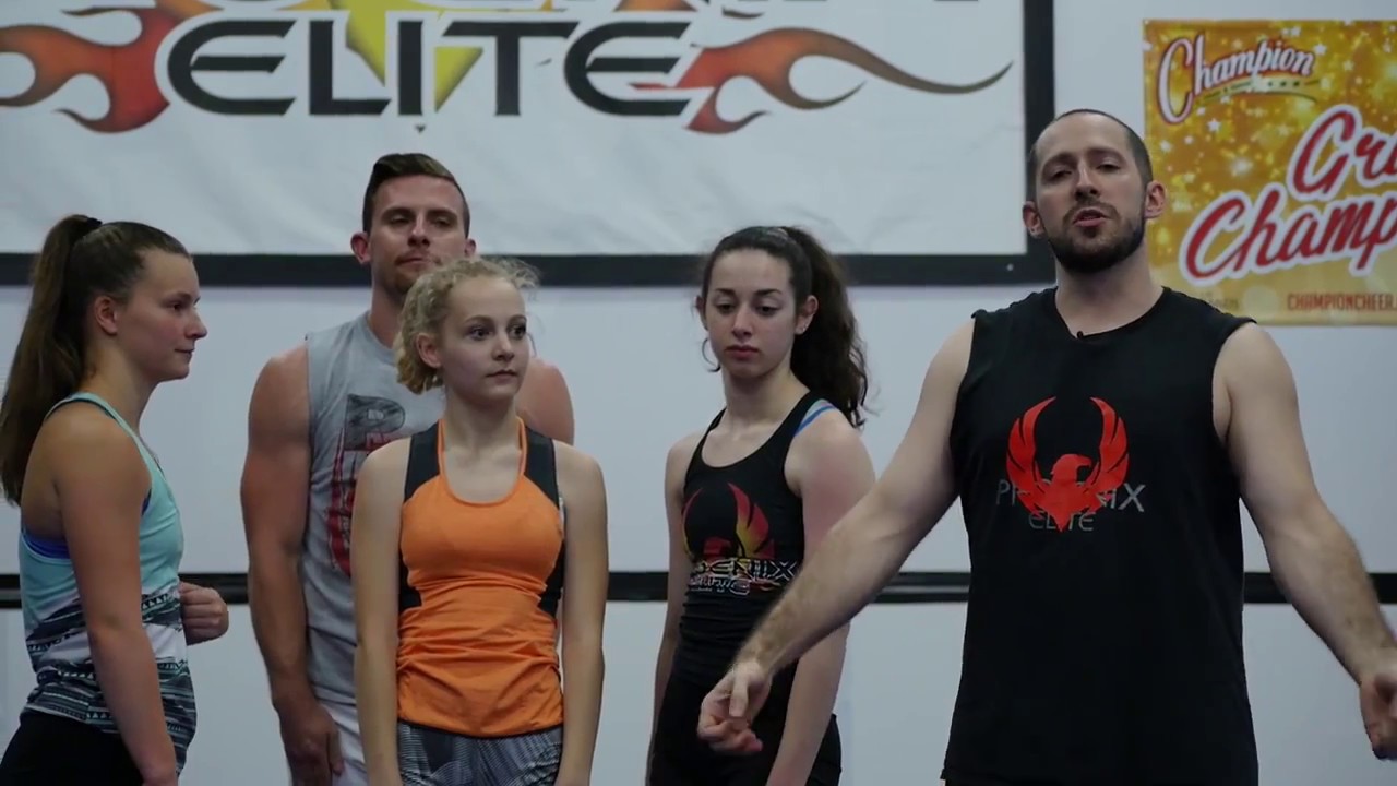 Full Down Tutorial | Phoenix Elite Cheer