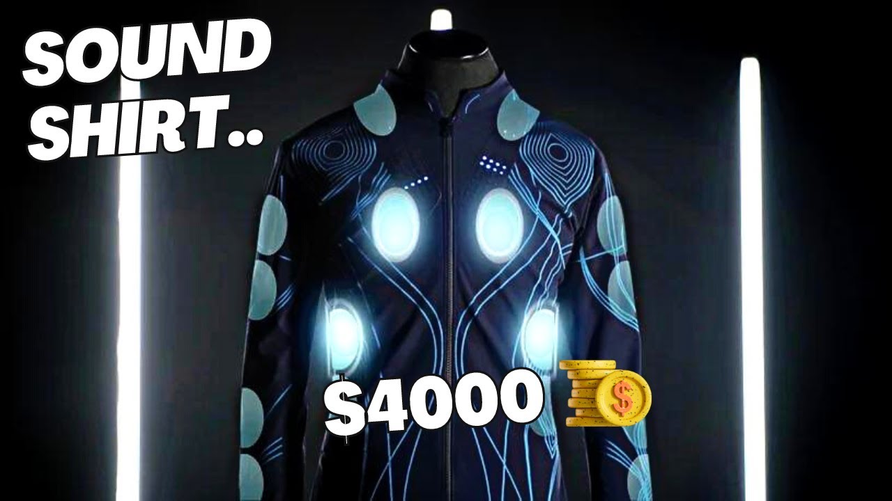 This Amazing Sound shirt allows deaf People to feel music on thier Skin