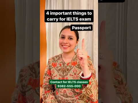 4 important things to carry for IELTS exam #importantthings #documents #ieltsexam #learnenglish #pr