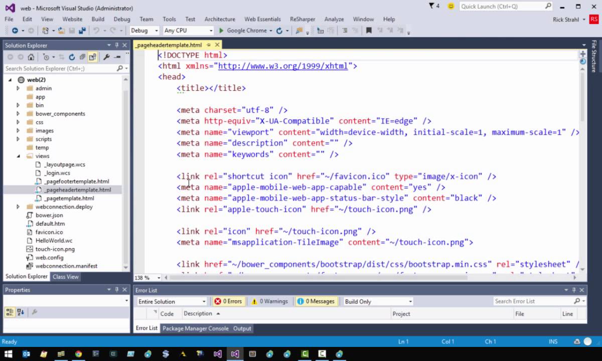 Getting started with West Wind Web Connection 6.0