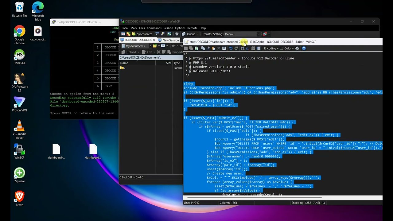 ionCube Decoder | All Version - PHP 5.4 ~ PHP 8.2