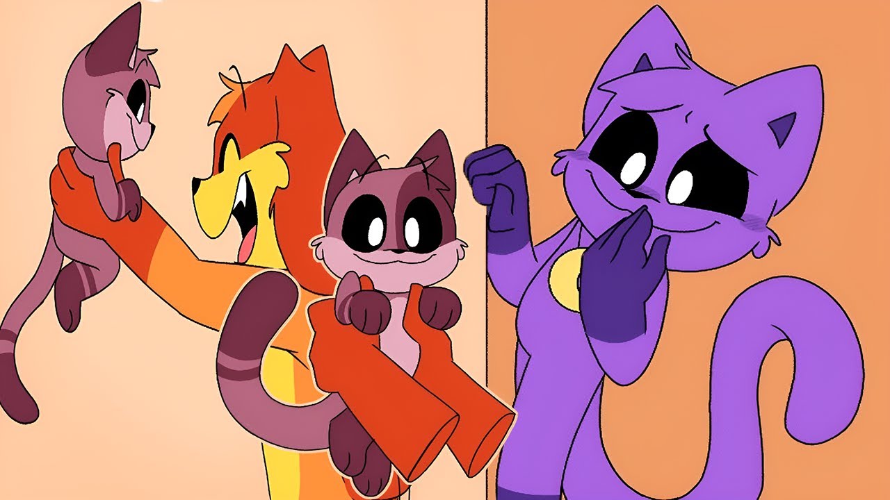 Catnap x Dogday Adorable Family Moment  | Poppy Playtime Chapter 3 Comic Dub