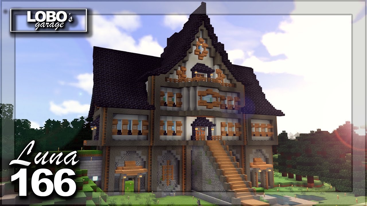 MINECRAFT Survival #166 | BUILDING A WELCOME CENTER! | Diagonal Structure | LUNA SSP Phase 2