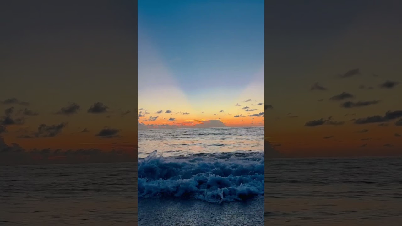 Happy Tuesday to you #Beautiful. #Sunrise #beach  #Peaceful #ocean