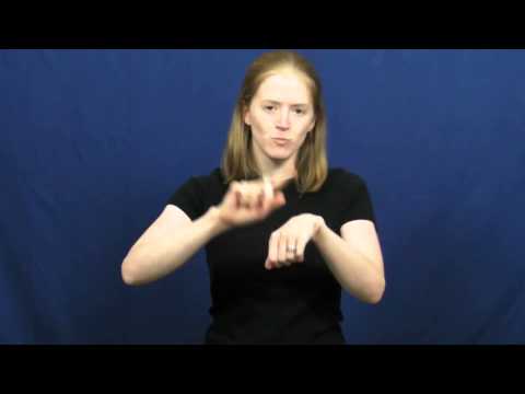 American Sign Language ASL Video Dictionary - oclock