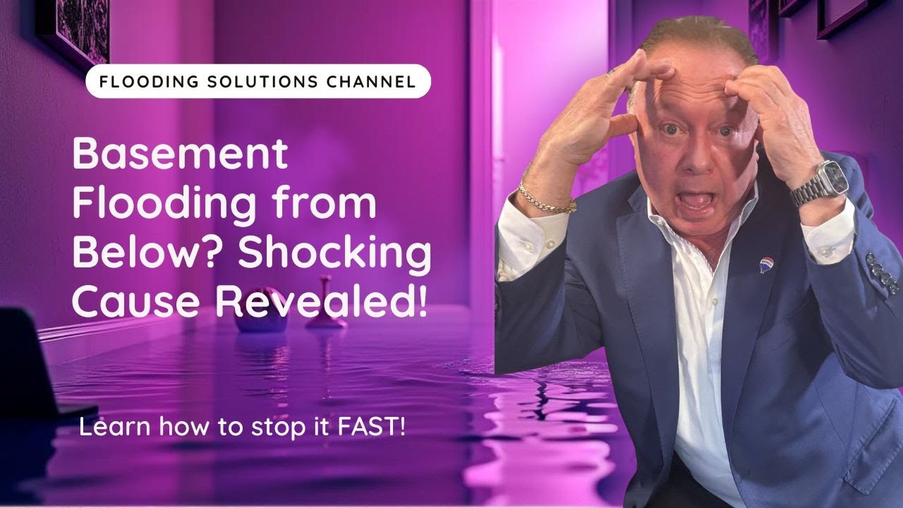 Shocking Basement Flooding from Below Cause Exposed & How to Stop It Instantly: Flooded Basement Fix