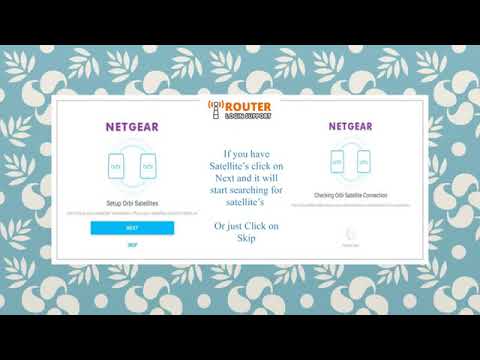 How to setup an Orbi Router RBR50