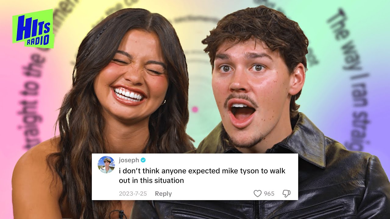 Siena Agudong Watches Noah Beck's Viral Videos For The First Time