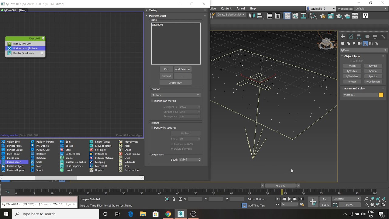 Tyflow Basics 1