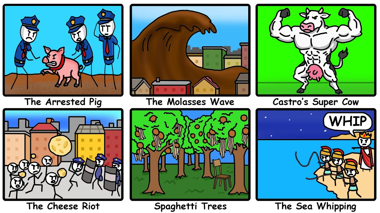 History Facts Too Funny for History Books