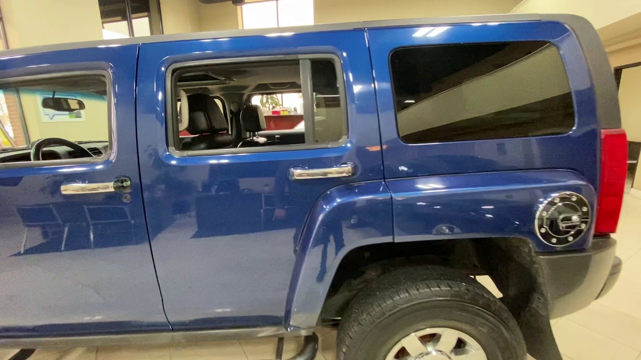 2006 Hummer H3 Base Blue