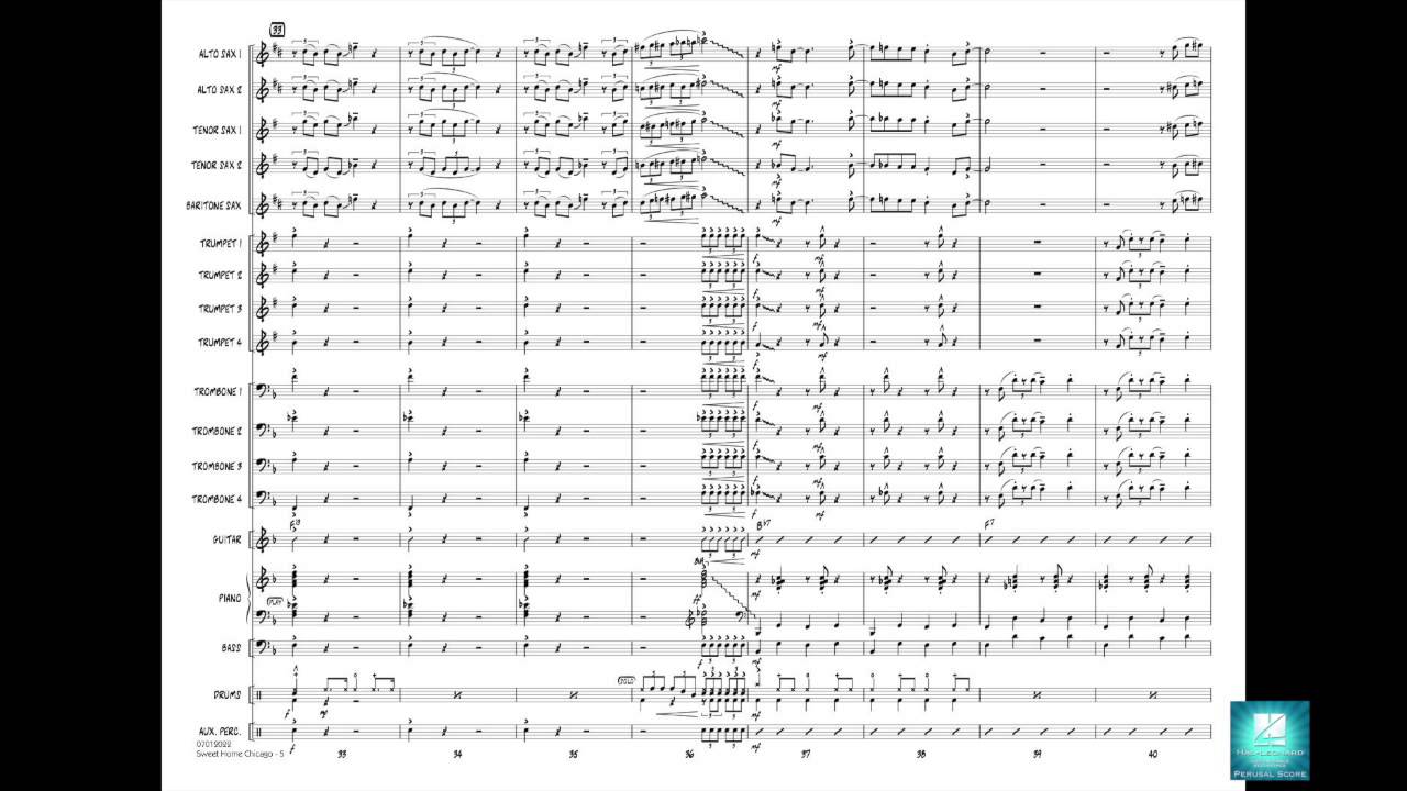 Sweet Home Chicago by Robert Johnson/arranged by Roger Holmes