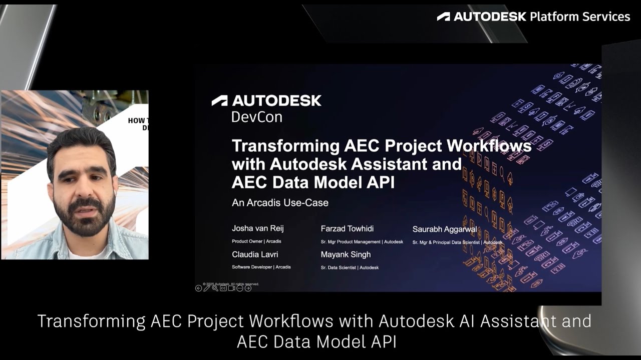 Transforming AEC Project Workflows with Autodesk AI Assistant and AEC Data Model API
