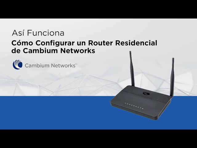 SYSCOM: RV22USA00-RW-CAMBIUM-NETWORKS - Router Home Mesh RV22 Ideal ...