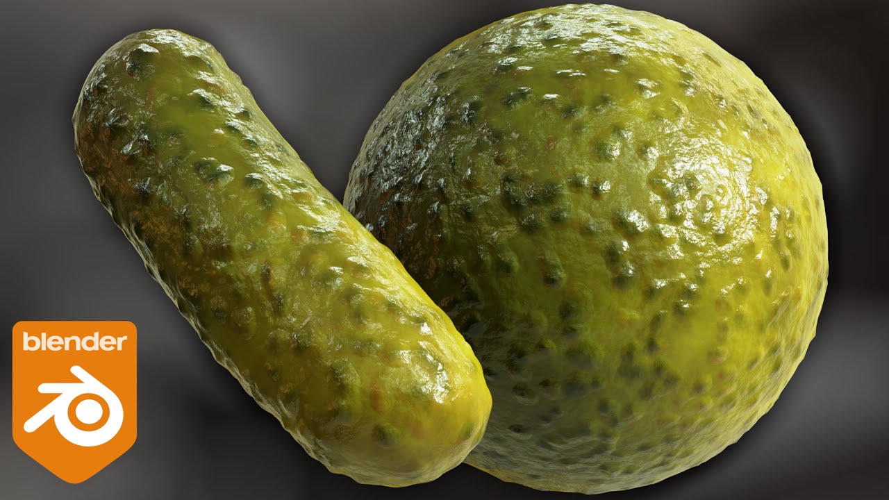 Procedural Pickle Material (Blender Tutorial)