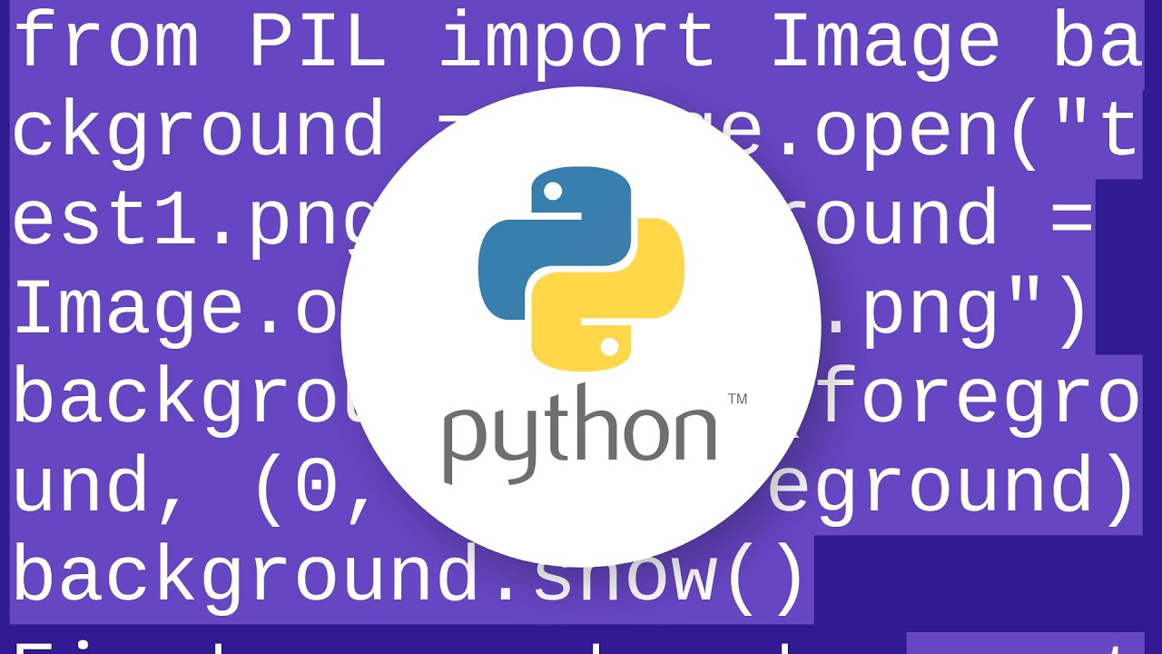 How to merge a transparent png image with another image using PIL