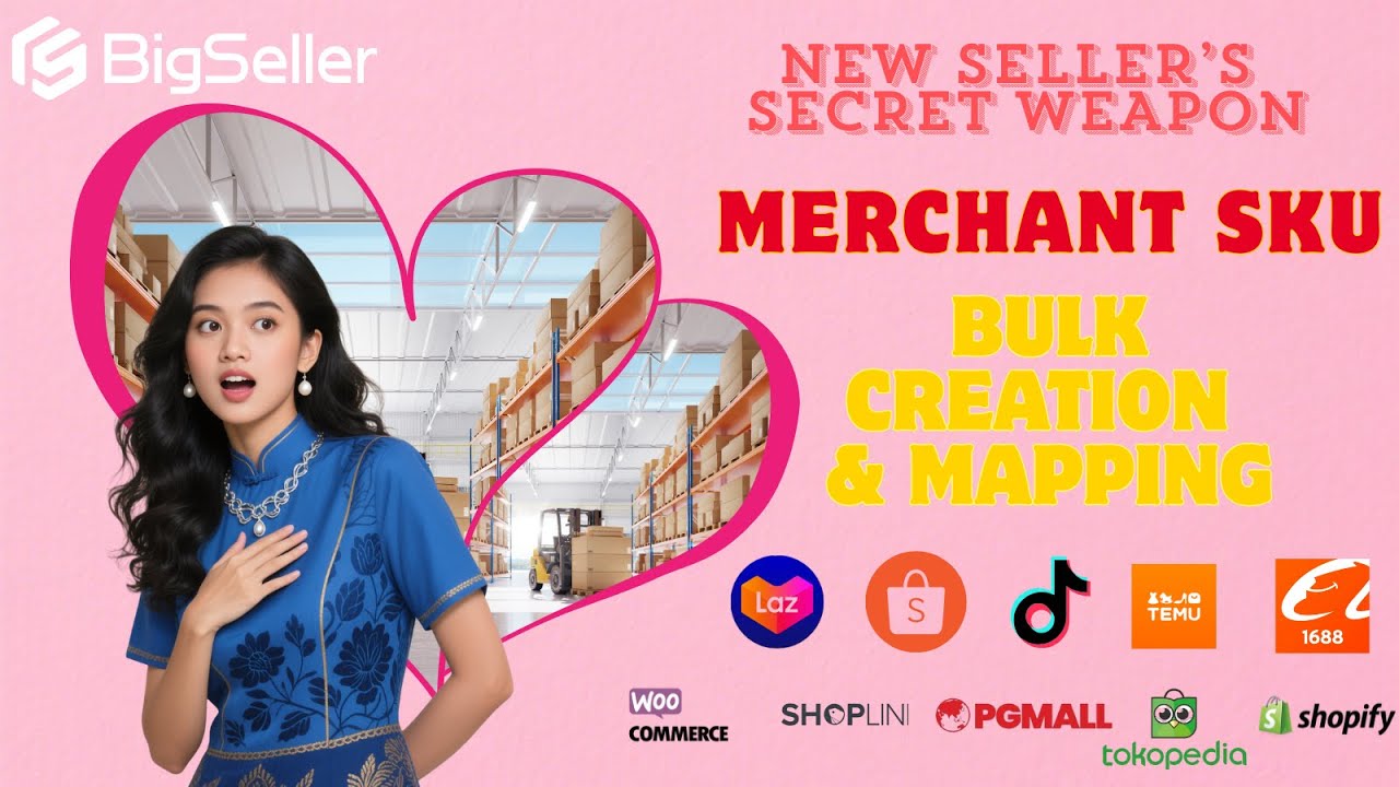 Quick Merchant SKU Creation & Mapping for New Sellers