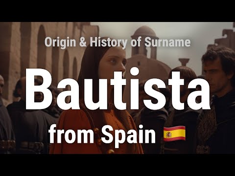 Bautista from Spain 🇪🇸 - Meaning, Origin, History & Migration Routes of Surname