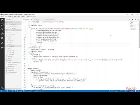 Learn Hands On DevOps on Azure Adding Application Insights | packtpub com - Mind Luster