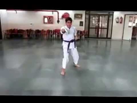 AIS,Students Presenting Karate Techniques -3