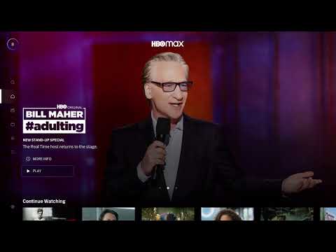 HBOmax app on Apple TV April,2022