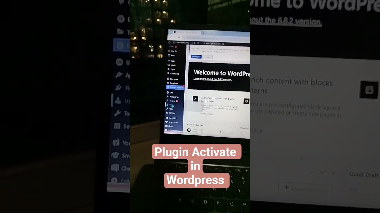 How to Activate Plugin in WordPress ⚡ Step by Step in 16 Seconds | CodePress Academy   #jaidmeel