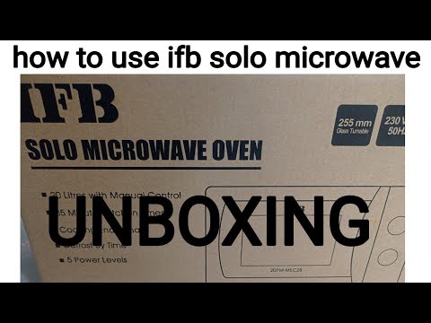 how to use ifb solo microwave, ifb solo microwave 20pm mec2b,IFB 20PM MEC2B,unboxing ifb microwave