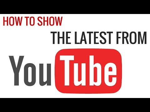 How to Show Latest Videos From a YouTube Channel in WordPress