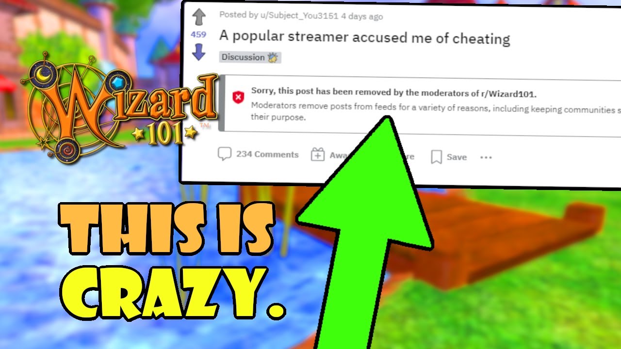 Let's Talk About The Wizard101 Reddit Drama.