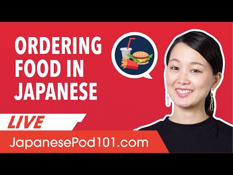 How to Order Food at a Restaurant in Japanese (like a native)