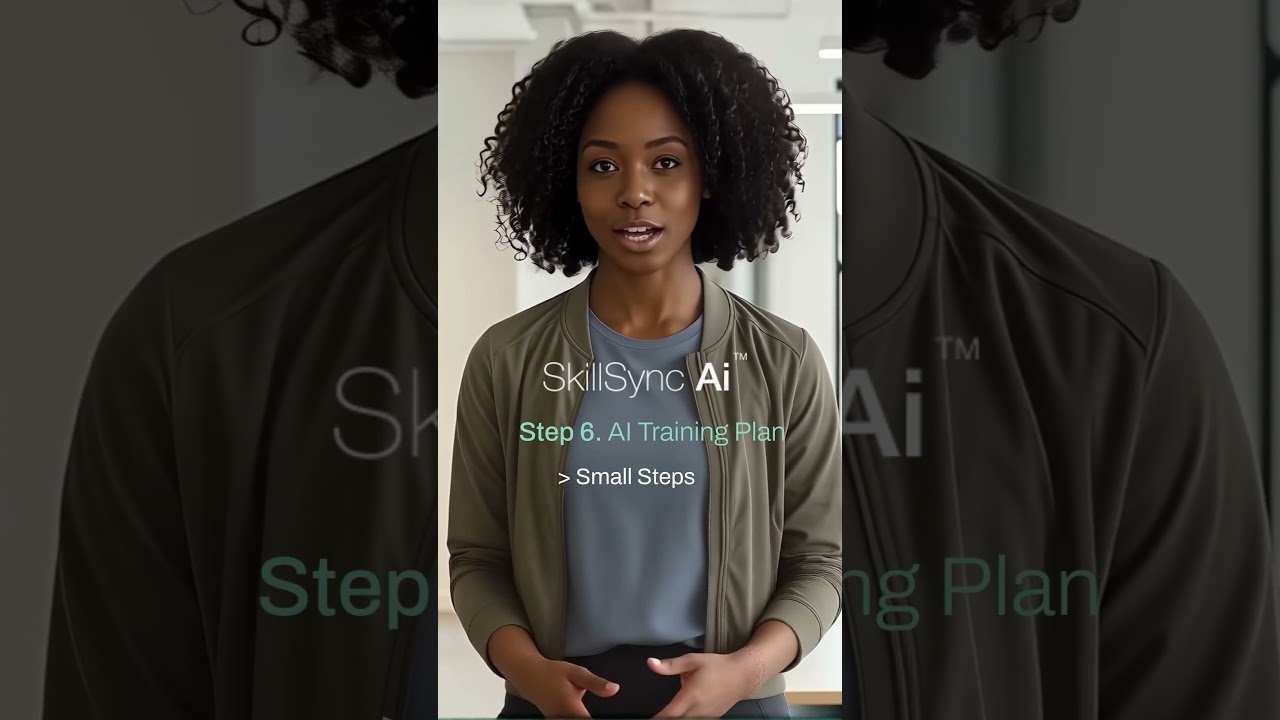 Step 6 of the SkillSync AI Process: The AI Training Plan