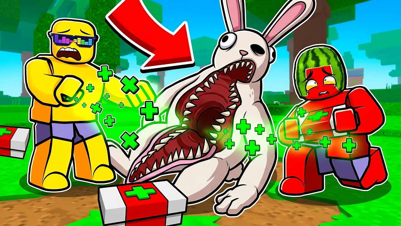 Saving EVIL BUNNY in 99 Nights in the Forest🔦