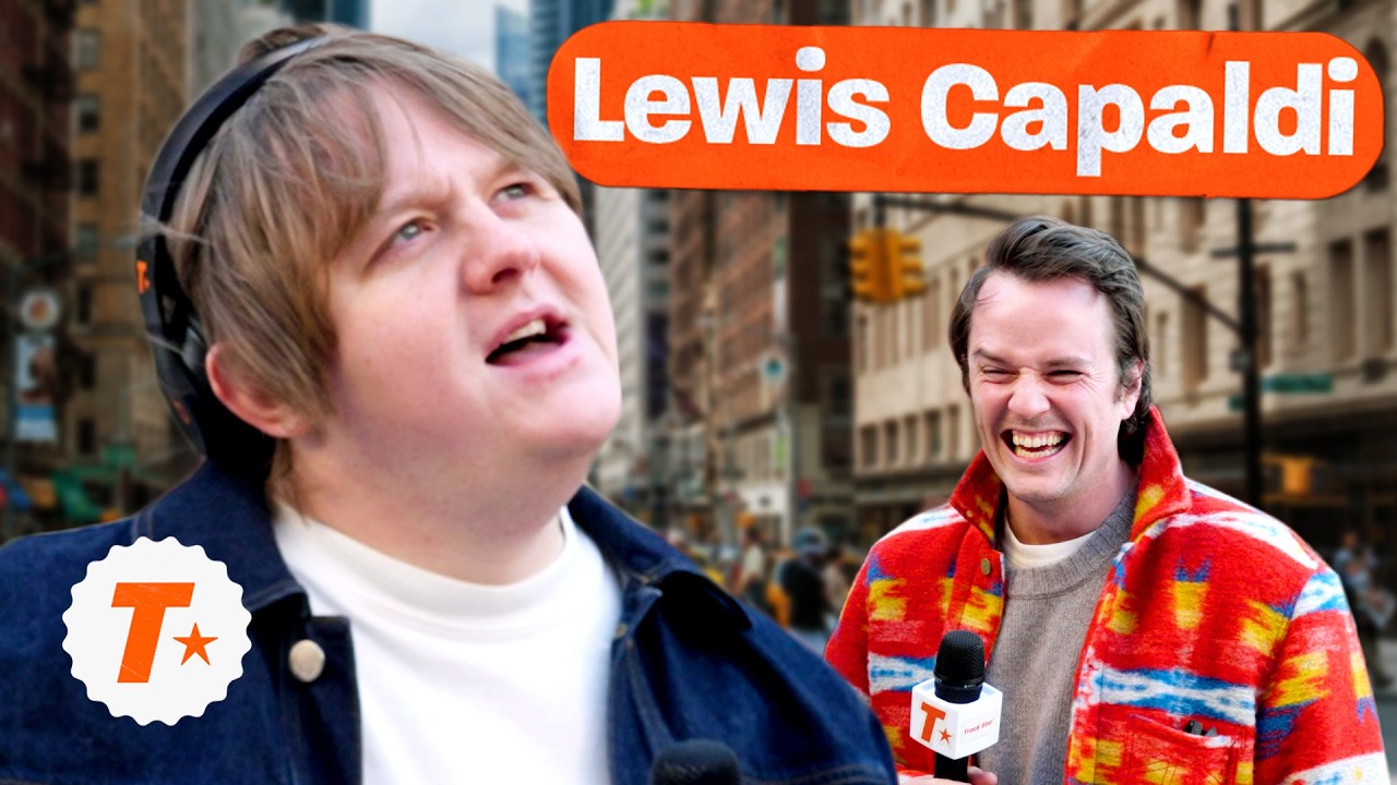 Testing Lewis Capaldi's Music Knowledge | Track Star*