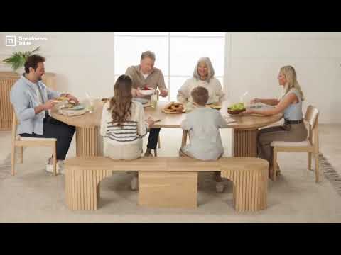 Transformer Round Dining Set - How to