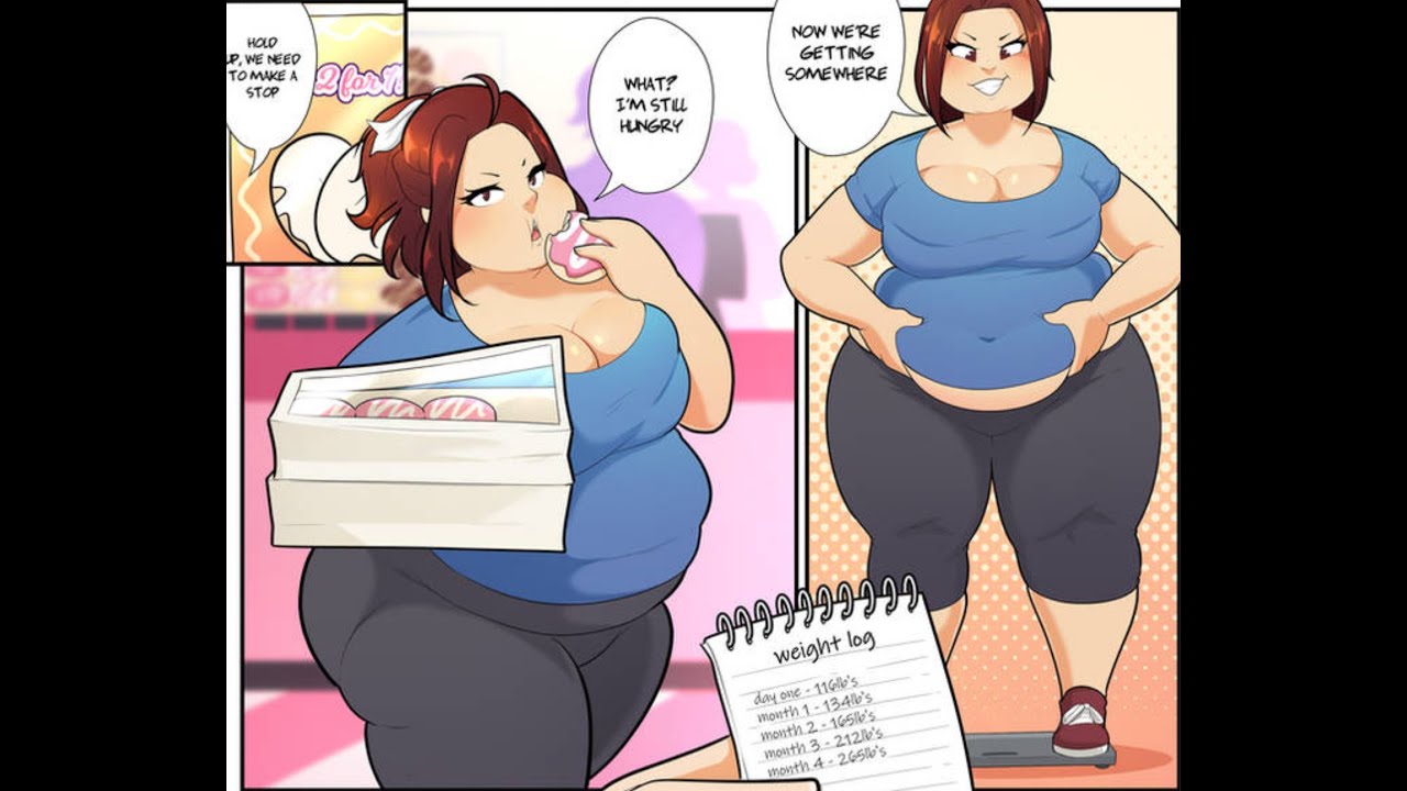Weight gain comic #29 (dubbed)