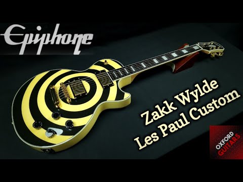 Epiphone Zakk Wylde Signature Les Paul Custom Bullseye 2004 | Reverb