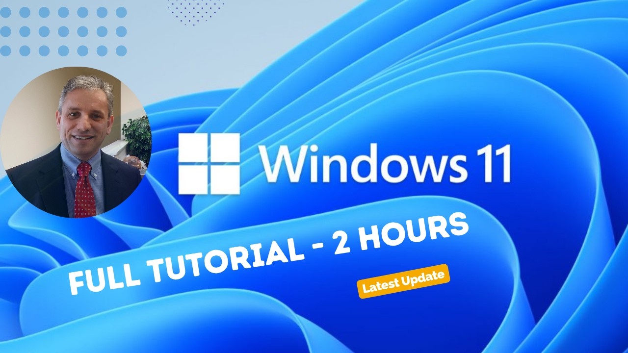 Windows 11 Full Tutorial - A 2 Hour Course to Learn and Master Windows 11 - Updated in 2025
