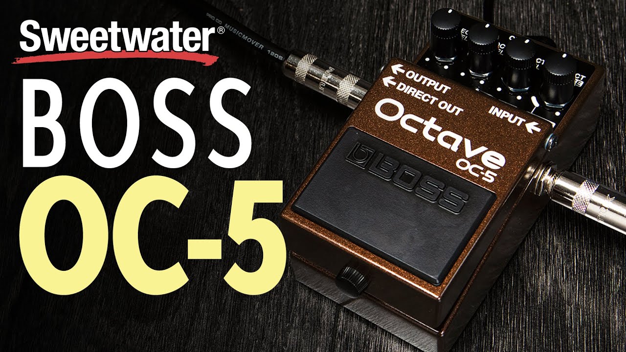BOSS OC-5 Octave Pedal Demo