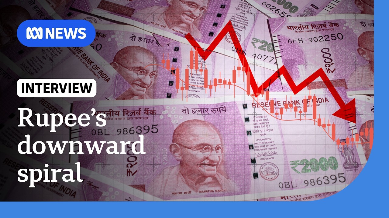 Indian Rupee hits record low, experts predict it will fall further | The World | ABC News