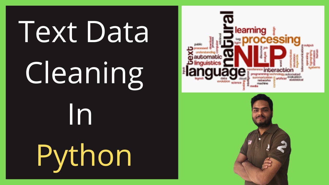 Text Data Cleaning In Python | How to clean text data in python