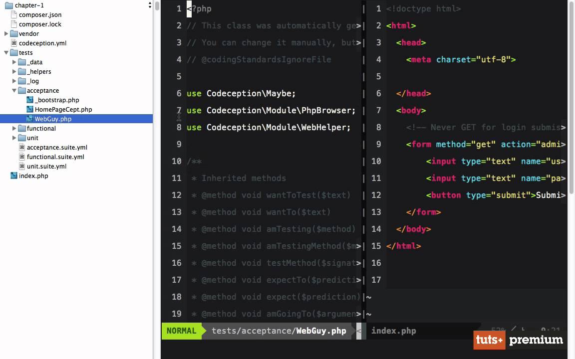 Modern Testing in PHP with Codeception: Basic Actions