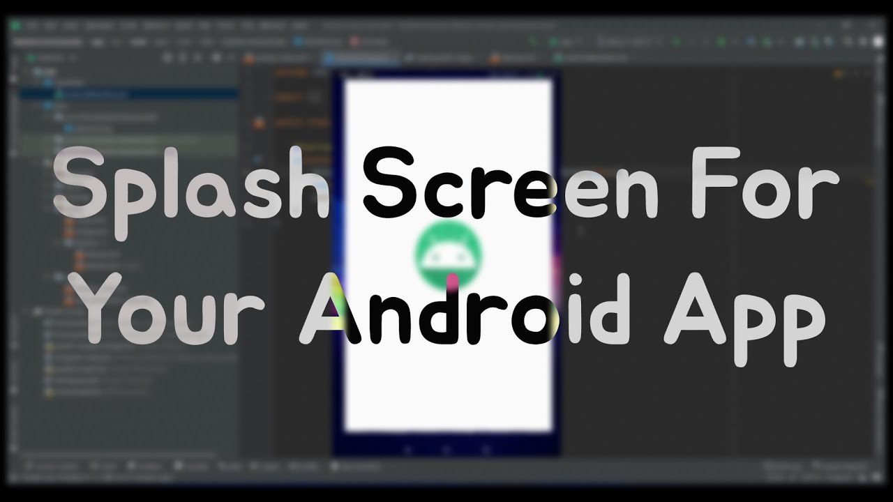 Create a splash screen in Android Studio (Proper way) - Without extra Activity!
