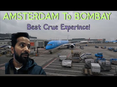 Is KLM Airlines Worth It? AMS to BOM Flight Experience, Food, Comfort & More Vlog & Review!