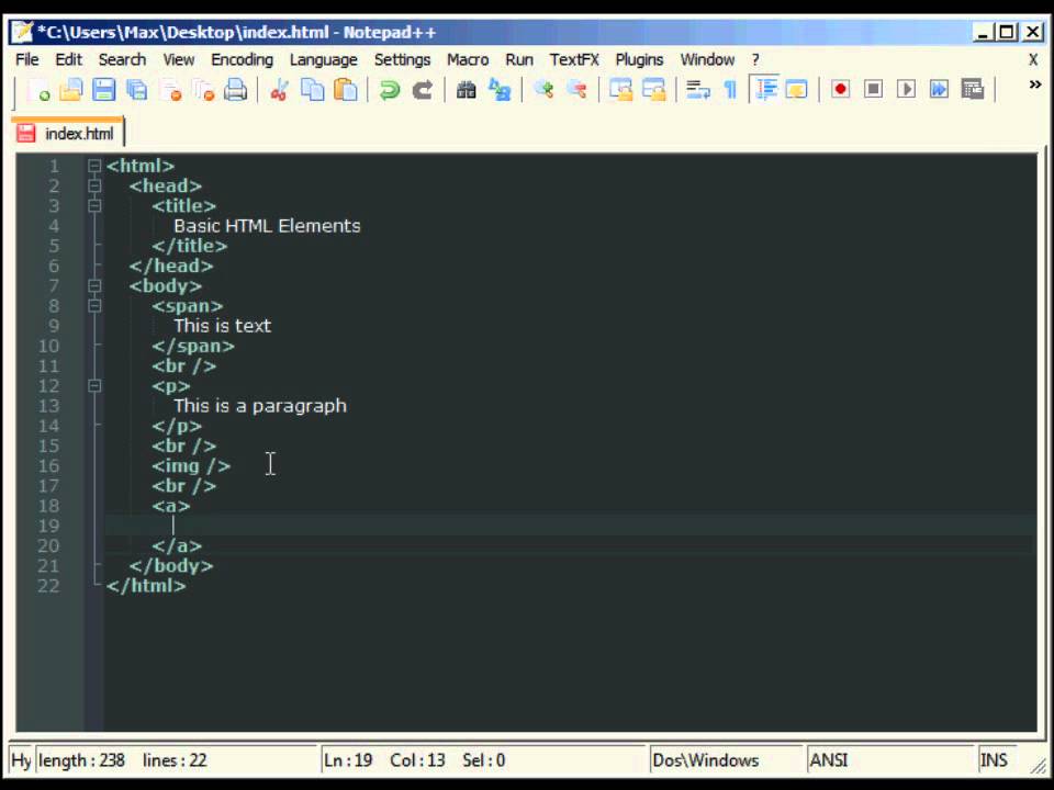 HTML Tutorial 2 - Beginner HTML Elements & Attributes